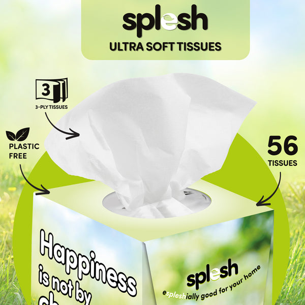 12 Pack Splesh Ultra Soft Tissues – Hypoallergenic